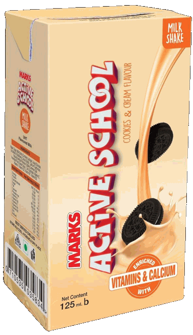 MARKS Active School Cookies & Cream Milkshake | Abul Khair Consumer Goods Division